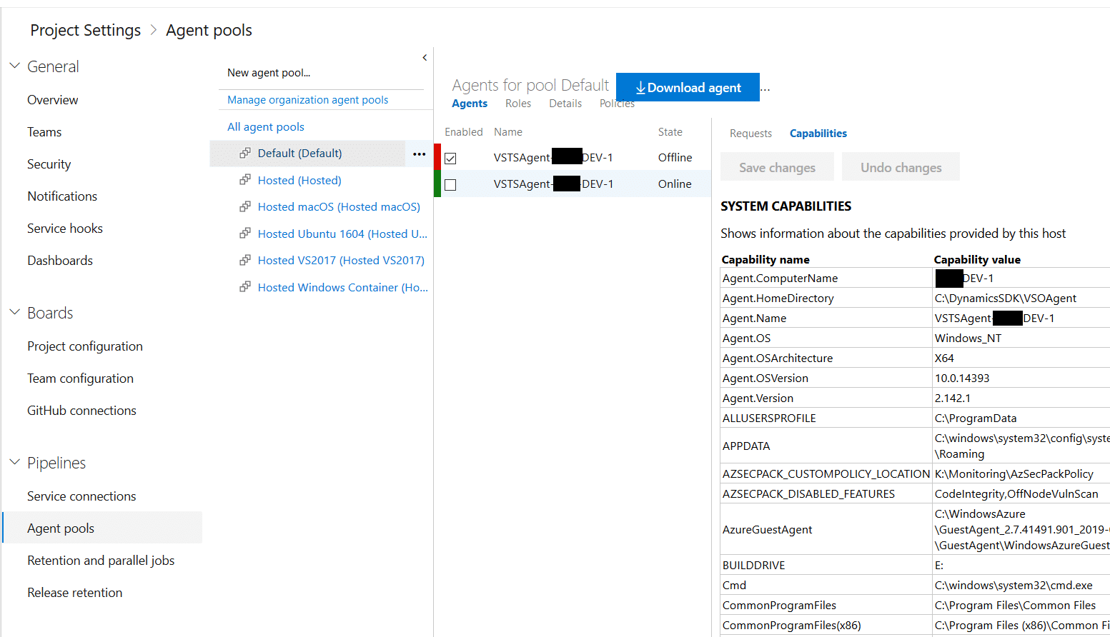 Unresponsive Builds In Azure Devops