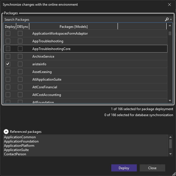 Deploy code to a Unified Development Environment - ariste.info