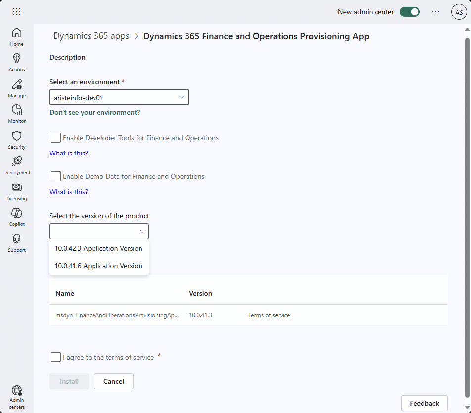 Upgrade version in a Unified Development Environment - ariste.info